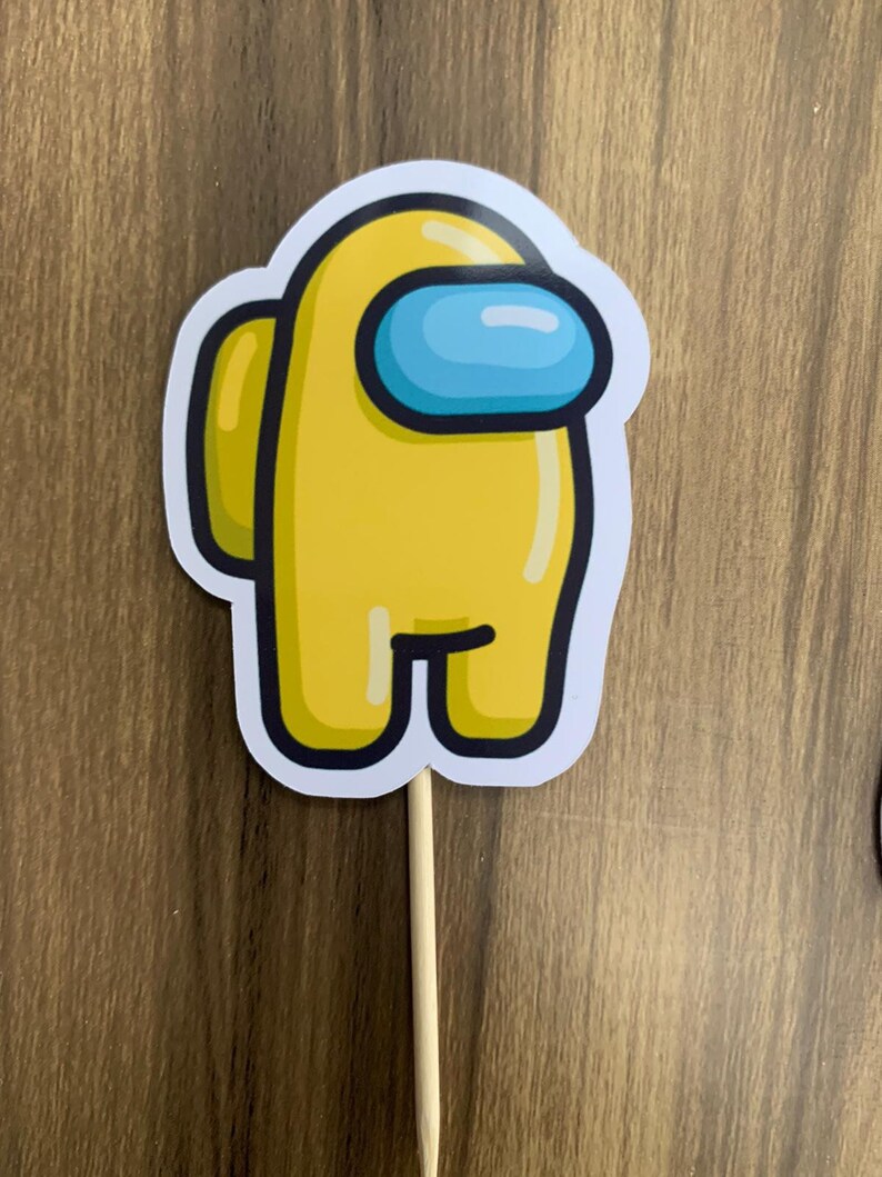 AMONG US Cake Topper / Cupcake Topper | Etsy