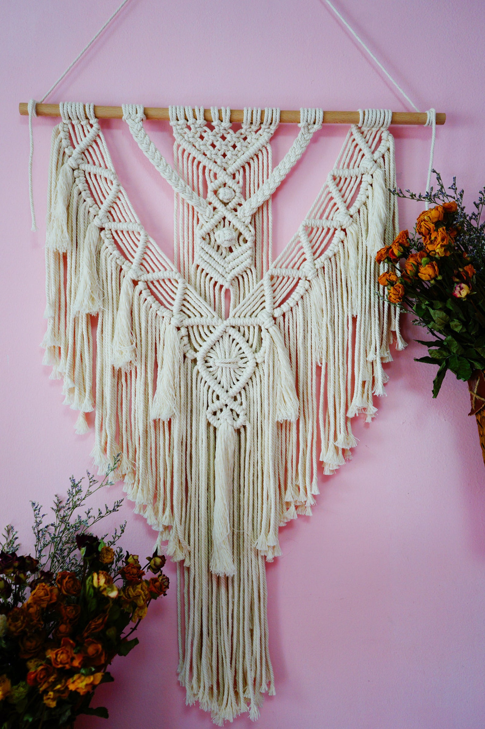 Macrame Wall Tapestry Macrame Wall Hanging Macrame Hanger - Etsy