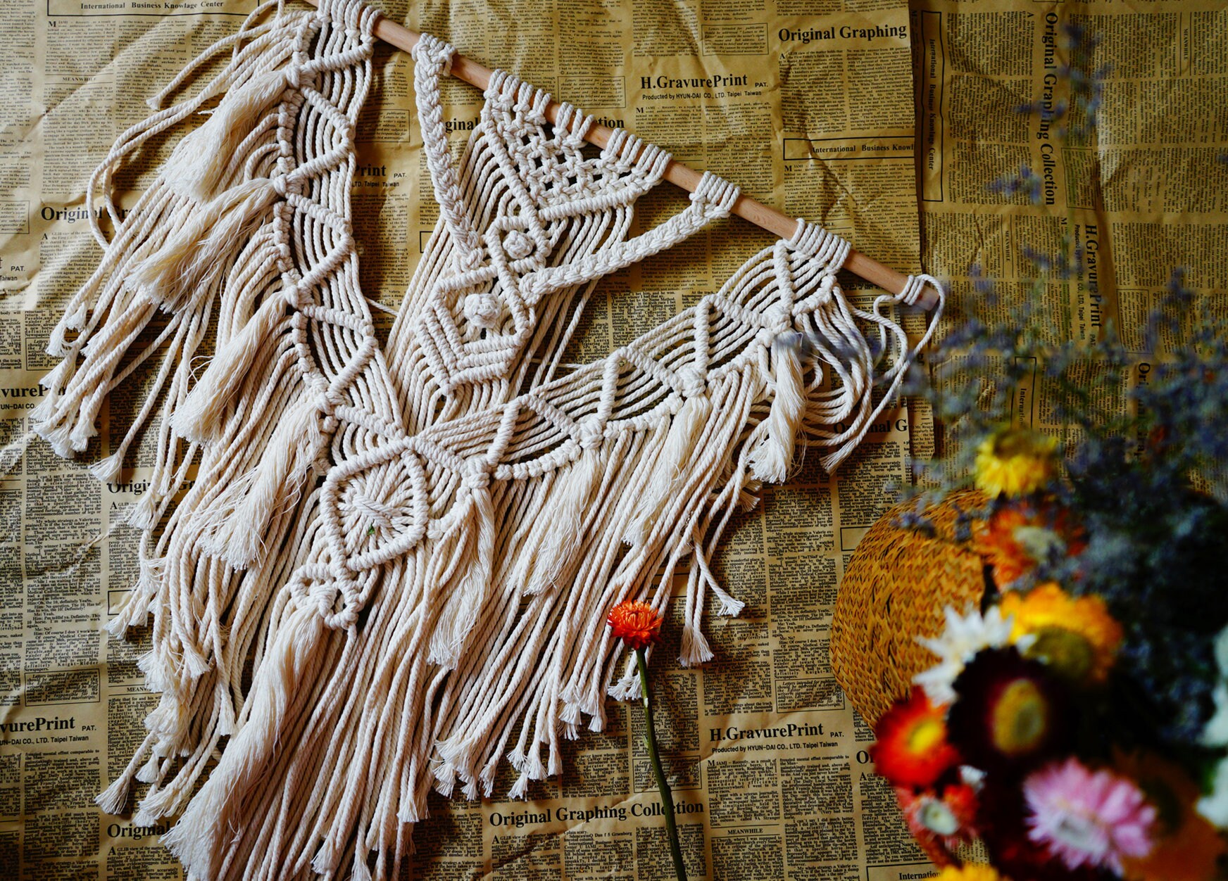 Macrame Wall Tapestry Macrame Wall Hanging Macrame Hanger - Etsy