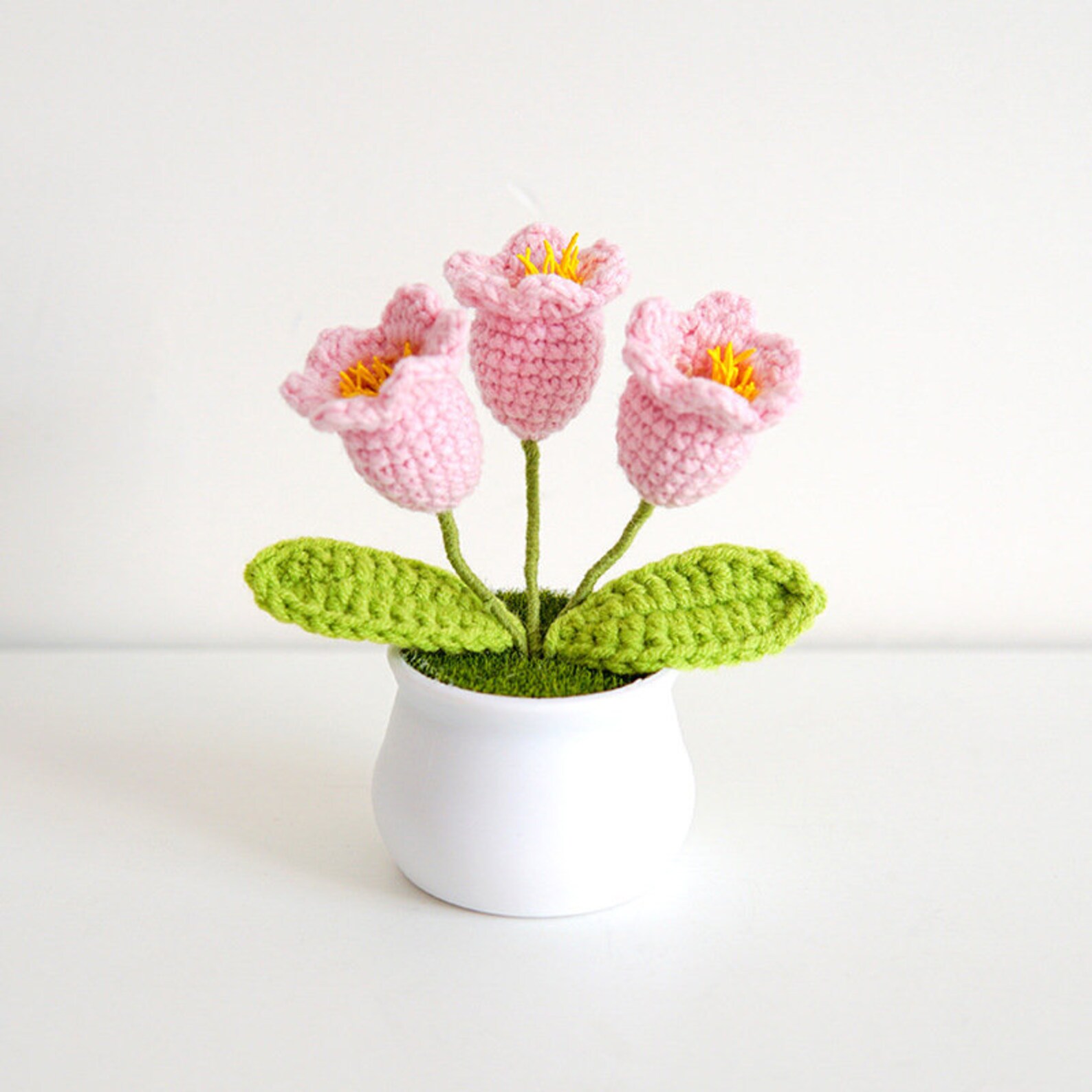 Finished Hand Woven Flowers-sunflower Daisy Rose Tulip Handmade Crochet ...