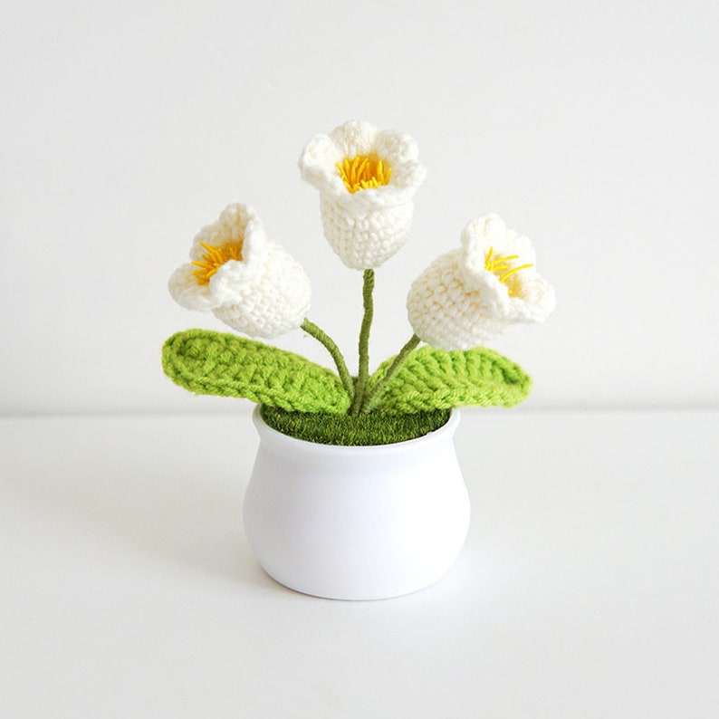 Finished Hand Woven Flowers-sunflower Daisy Rose Tulip Handmade Crochet ...