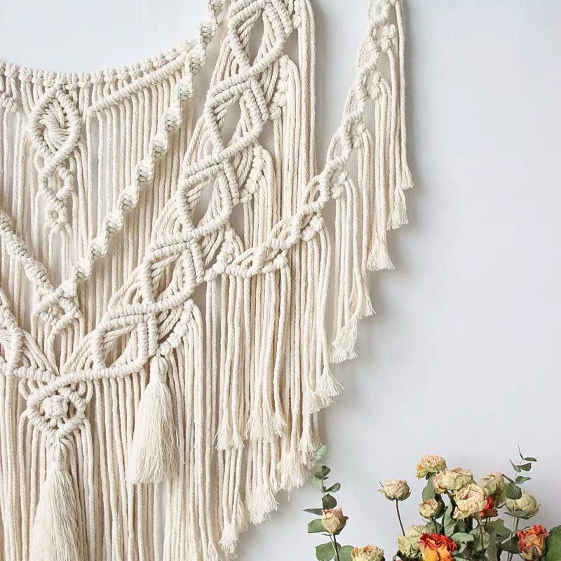 Large Macrame Wall Hanging Macrame Wall Tapestry Woven Wall | Etsy