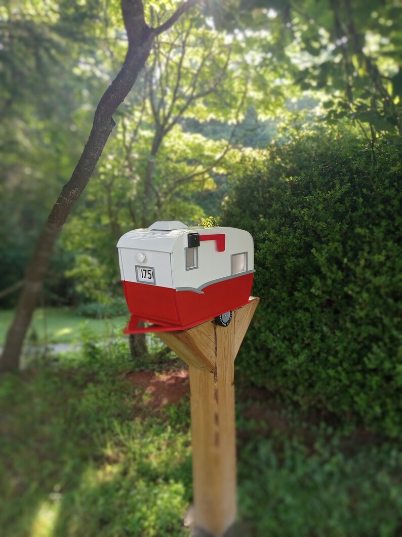Pull Behind Horse Trailer Mailbox- Custom Built - Etsy