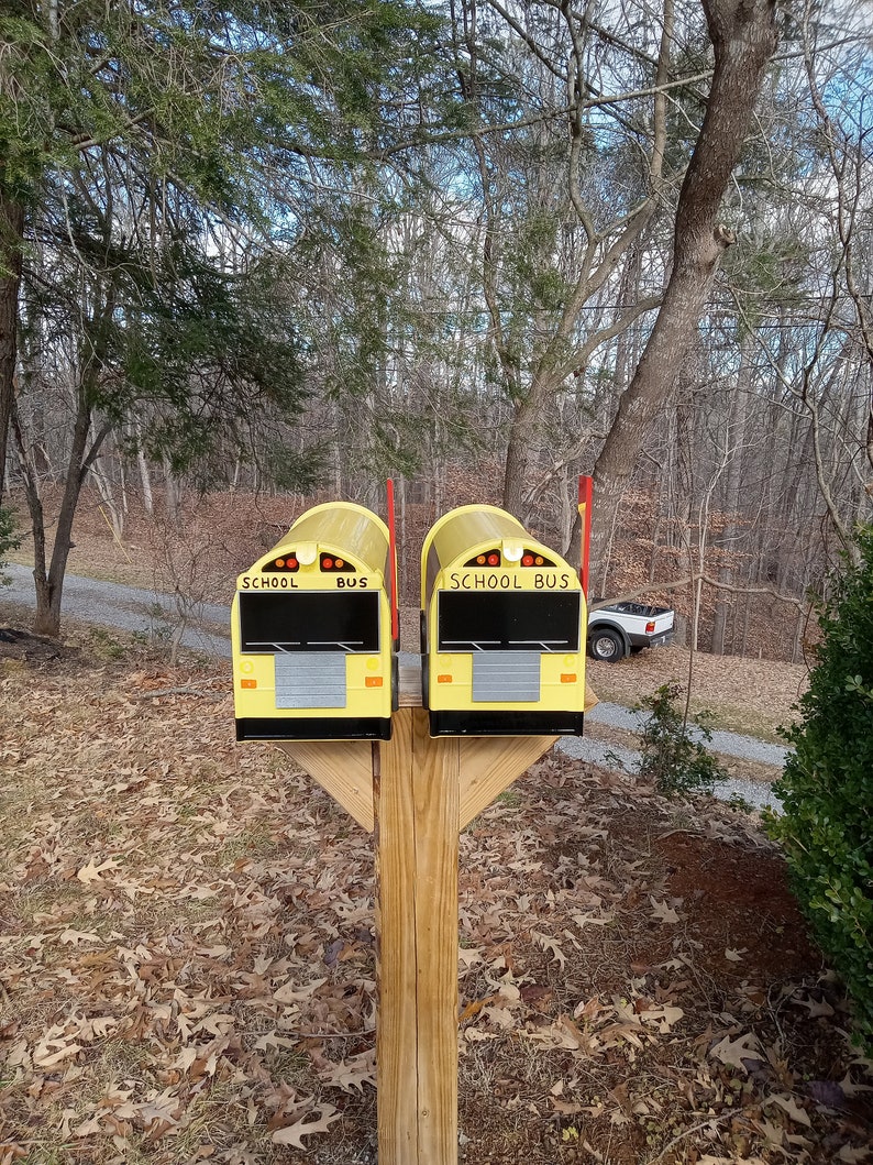Custom School Bus Mailbox - Etsy
