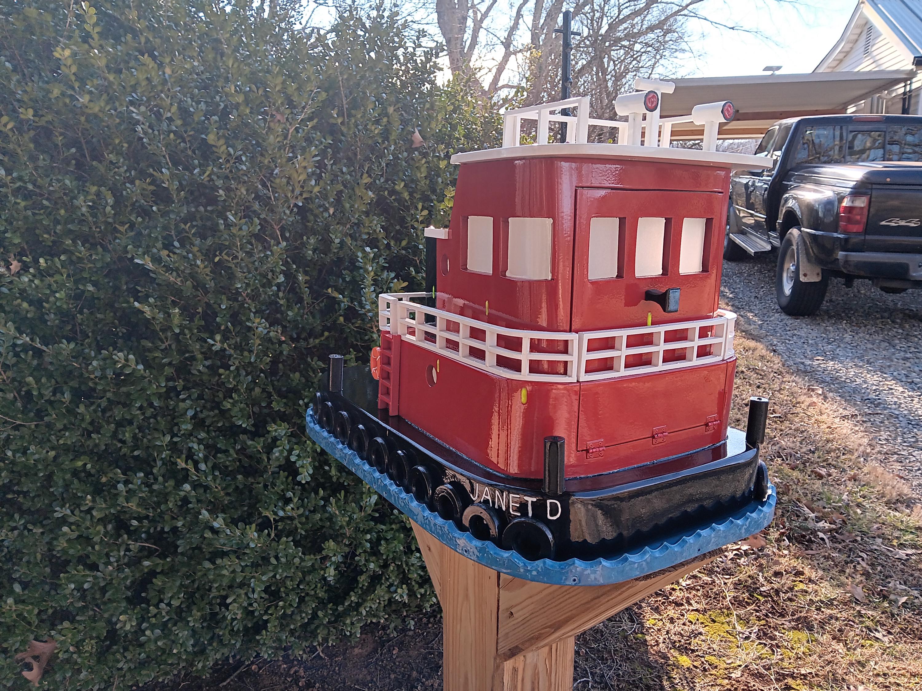 Tugboat Builder's Choice Custom-built Mailbox Free-range Large - Etsy