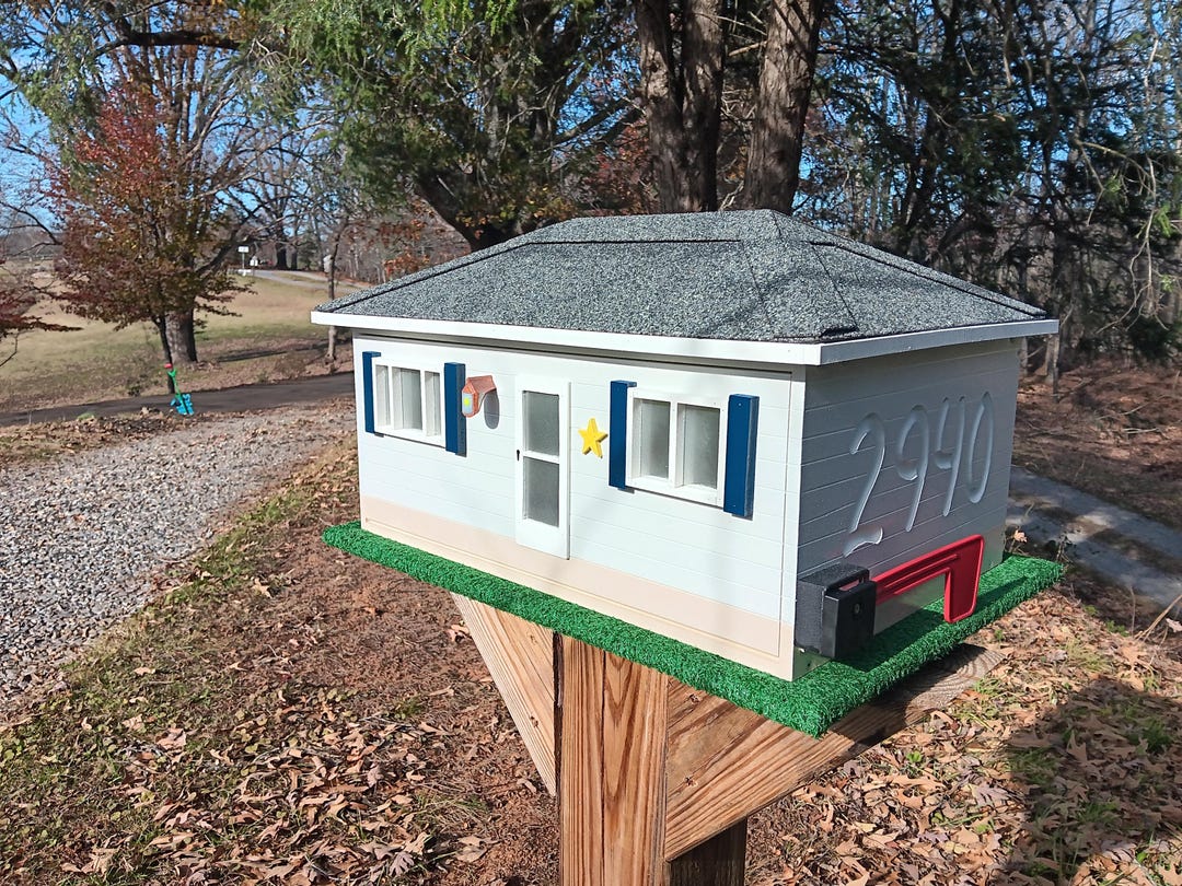 Custom Tiny Home Mailbox - Etsy
