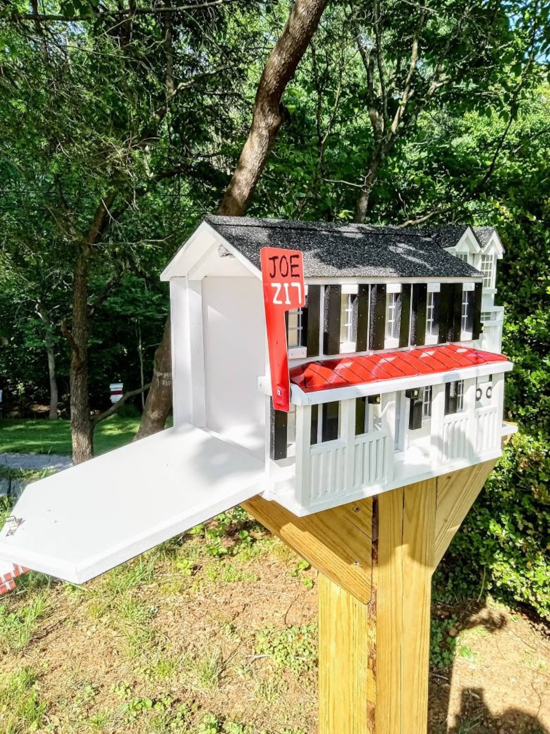 Farmhouse Mailbox - or Mailbox Replicate of Your Personal Home - Etsy