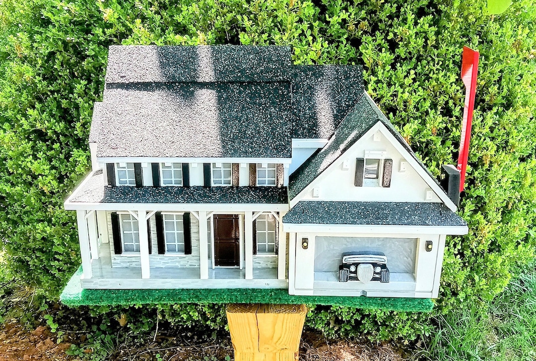 Custom Built Mailhouse With Illumination 50% Down - Etsy