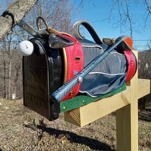 Custom Golf Bag Mailbox - Etsy