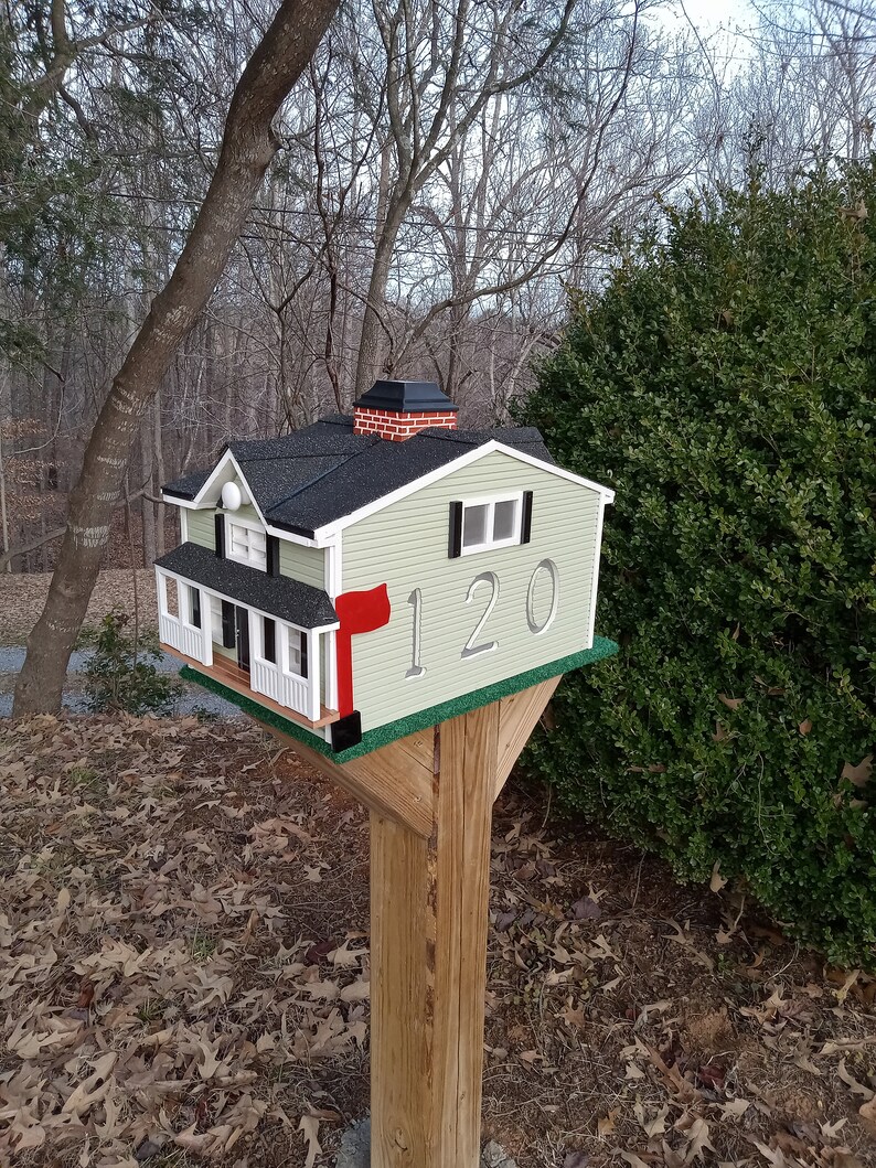 Tiny Home Mailbox - Etsy