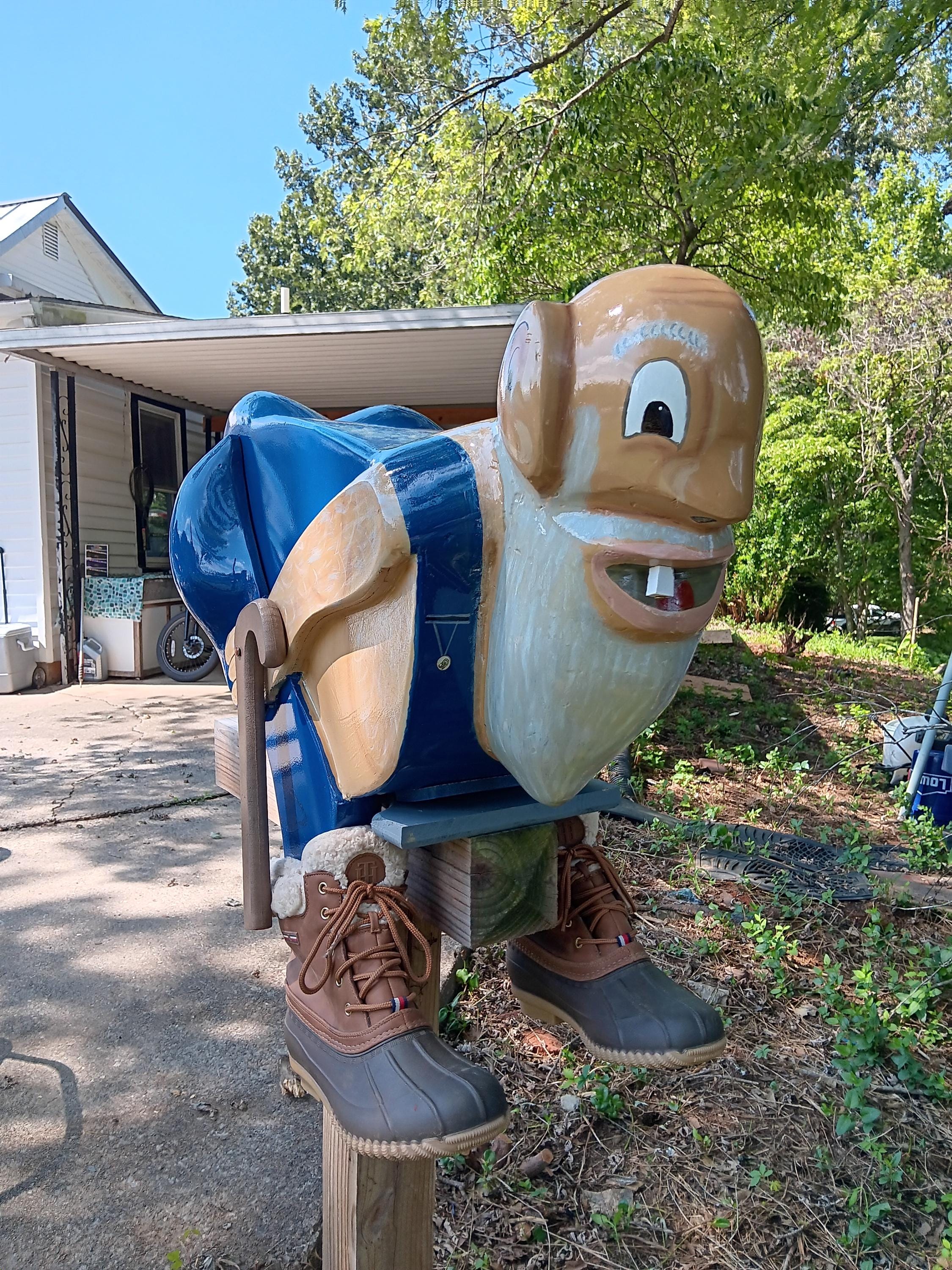 Funny Old Man- "cecil" -mailbox - Etsy