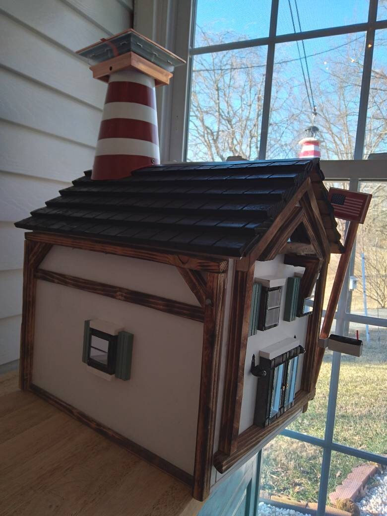 Country Coastal Cottage Mailbox/decorative Storage Box or a - Etsy