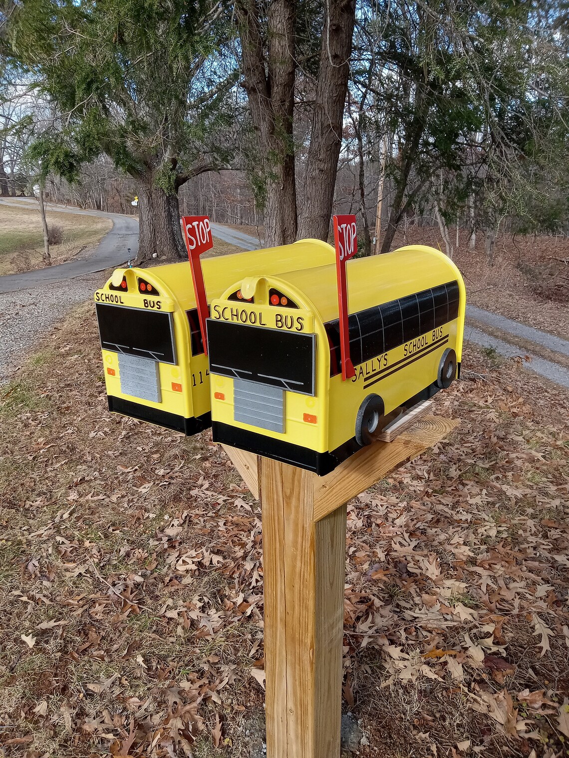 Custom School Bus Mailbox - Etsy