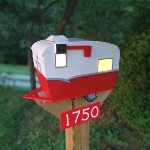 Pull Behind Horse Trailer Mailbox- Custom Built - Etsy