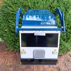 Trash Truck Mailbox - Etsy