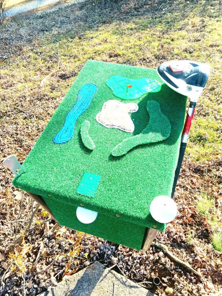 Golf Themed Mailbox/ or Possibilities for a Custom Built Golf Themed ...