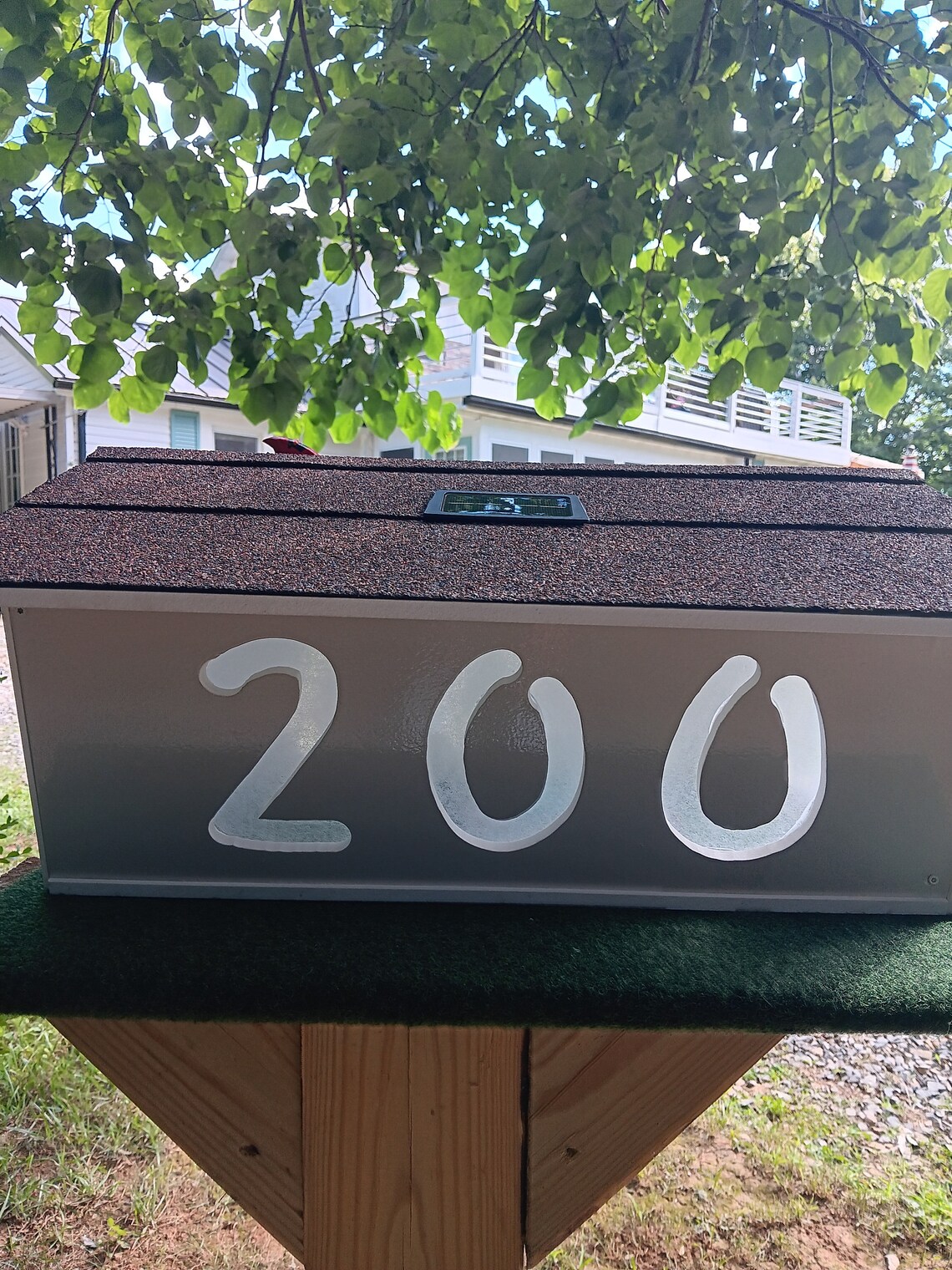 Birdhouse Mailbox That Lights up at Night!! WHAT!!! - Etsy