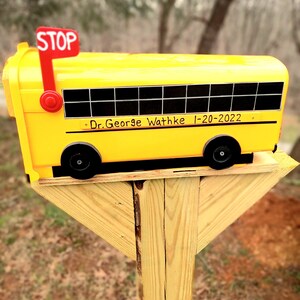 Custom School Bus Mailbox - Etsy