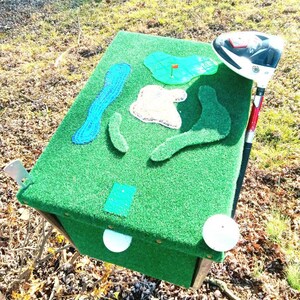 Golf Themed Mailbox/ or Possibilities for a Custom Built Golf Themed ...