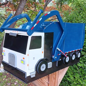 Trash Truck Mailbox - Etsy