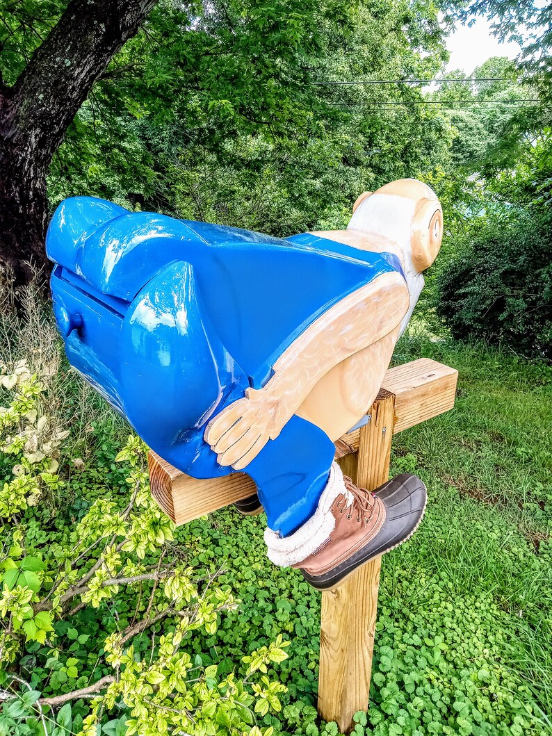 Funny Old Man- "cecil" -mailbox - Etsy