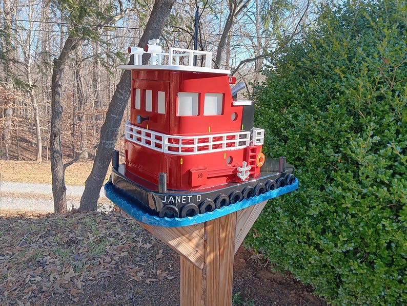 Tugboat Builder's Choice Custom-built Mailbox Free-range Large - Etsy