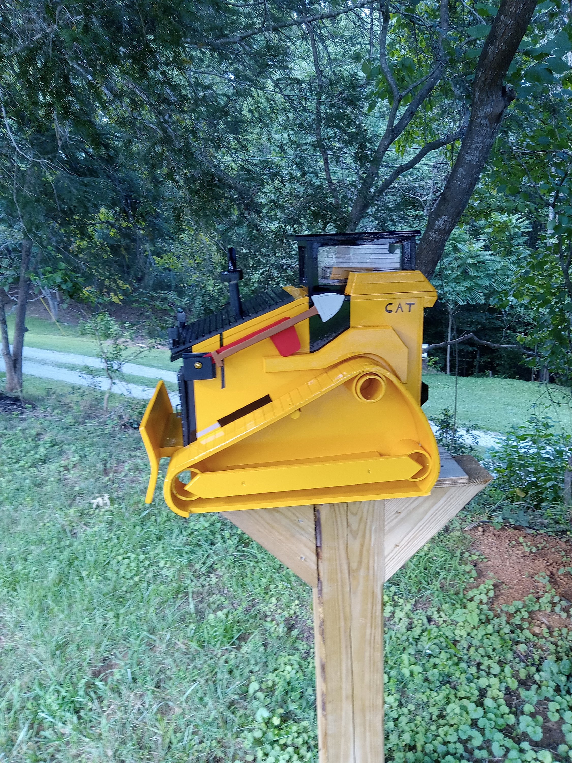 Custom Bulldozer Mailbox - Etsy