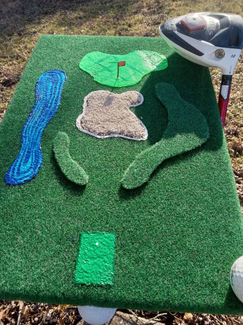 Golf Themed Mailbox/ or Possibilities for a Custom Built Golf Themed ...