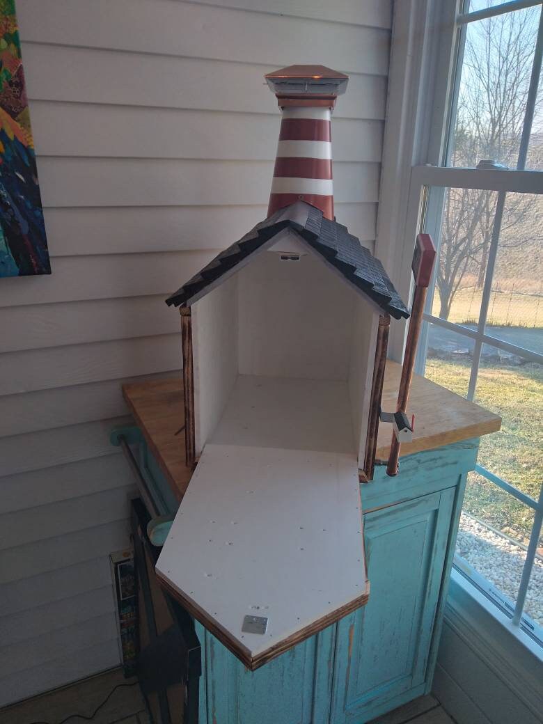 Country Coastal Cottage Mailbox/decorative Storage Box or a - Etsy