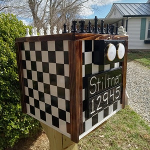Chess Mailbox- Custom Built - Etsy