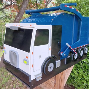 Trash Truck Mailbox - Etsy