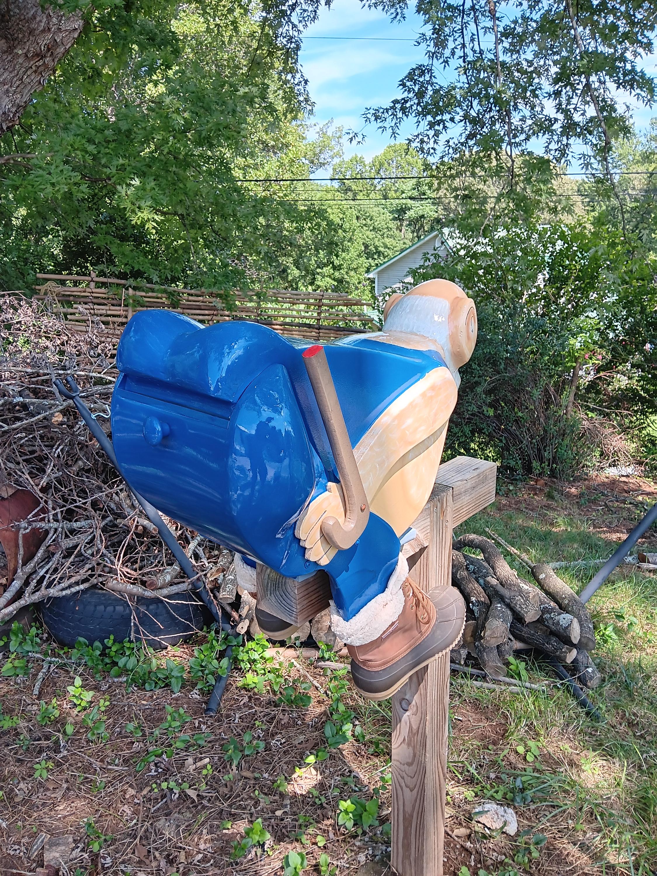 Funny Old Man- "cecil" -mailbox - Etsy