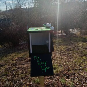 Golf Themed Mailbox/ or Possibilities for a Custom Built Golf Themed ...