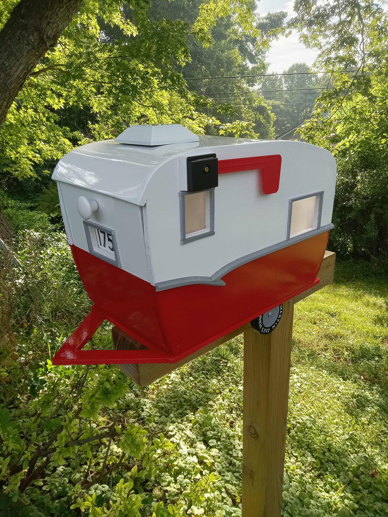Pull Behind Shasta Mailbox- Custom Built - Etsy