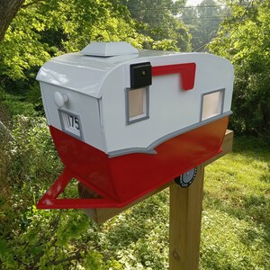 Pull Behind Shasta Mailbox- Custom Built - Etsy