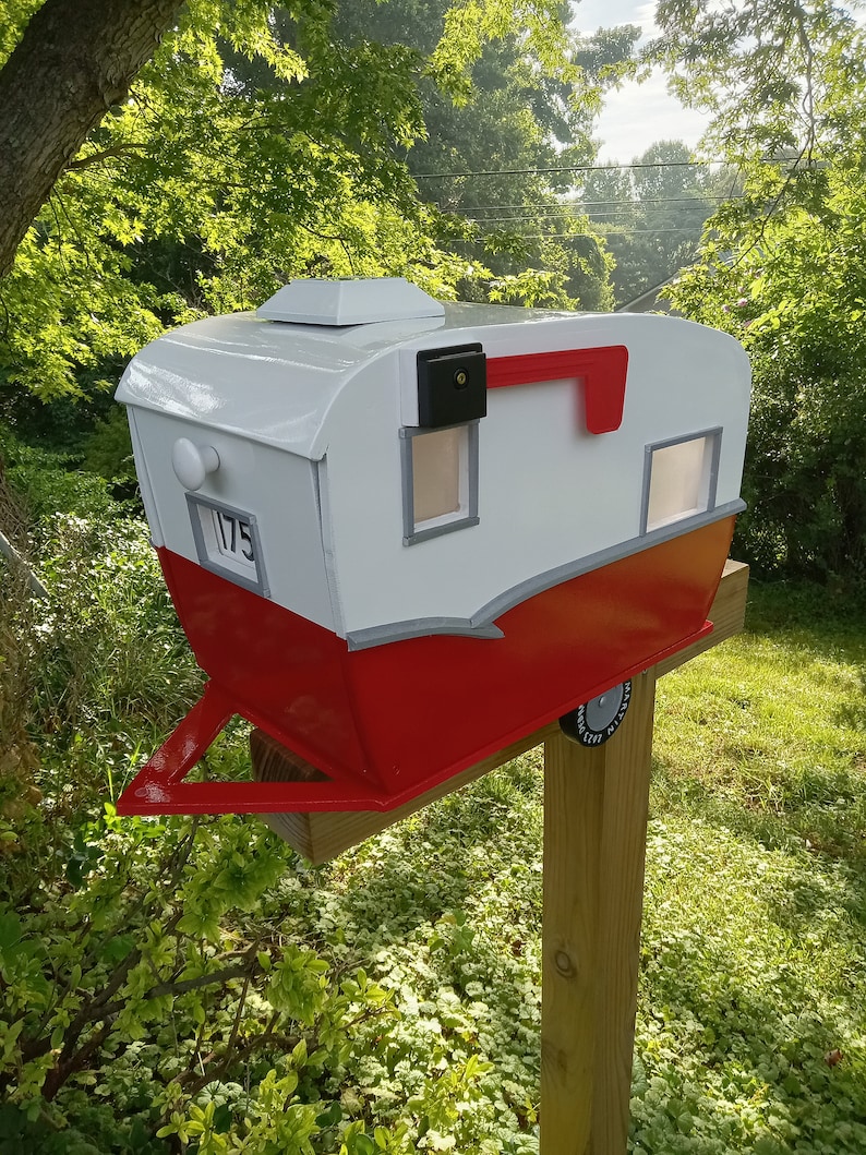 Pull Behind Shasta Mailbox- Custom Built - Etsy