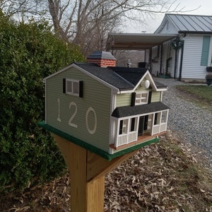 Tiny Home Mailbox - Etsy