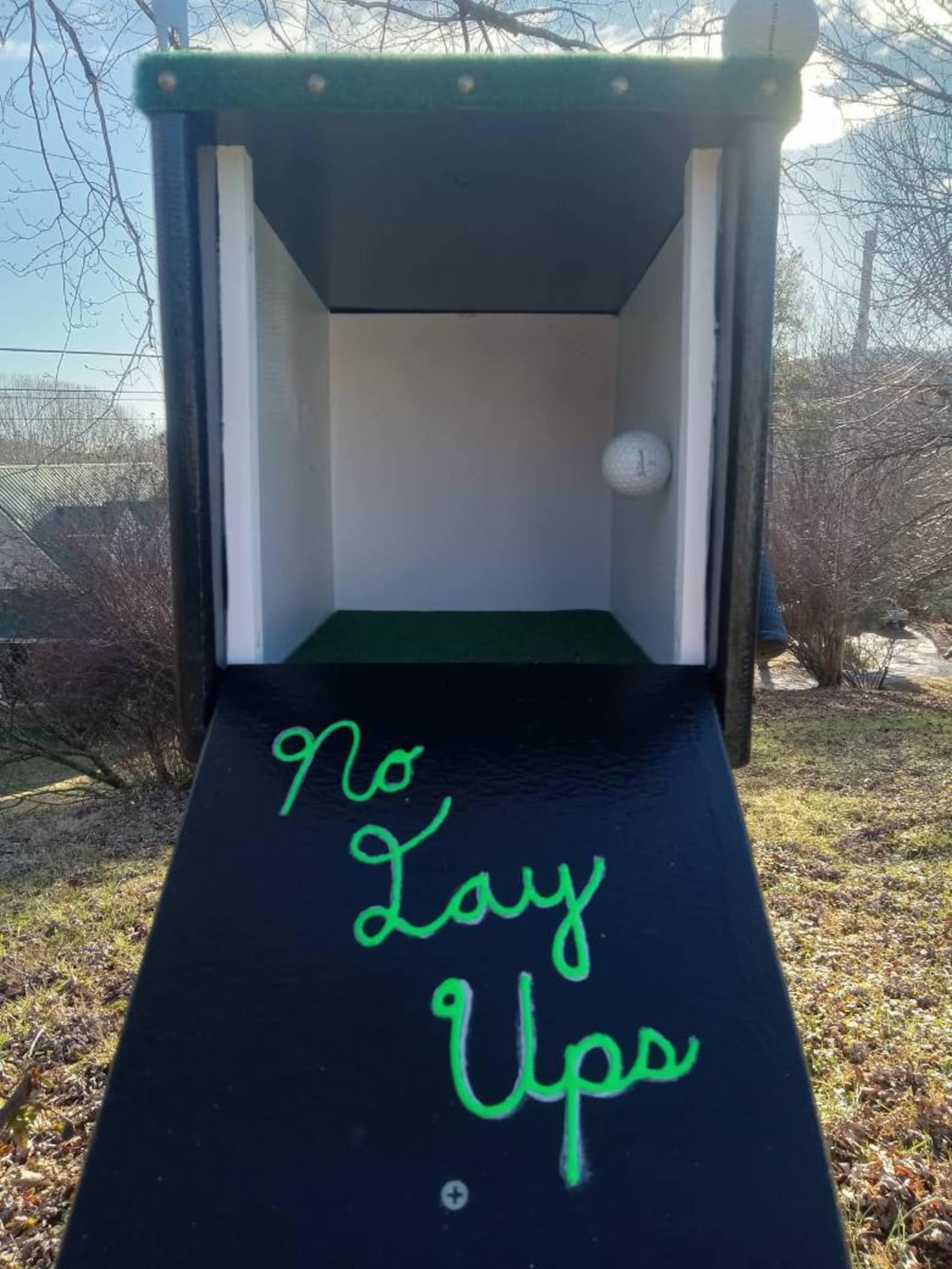 Golf Themed Mailbox/ or Possibilities for a Custom Built Golf Themed ...