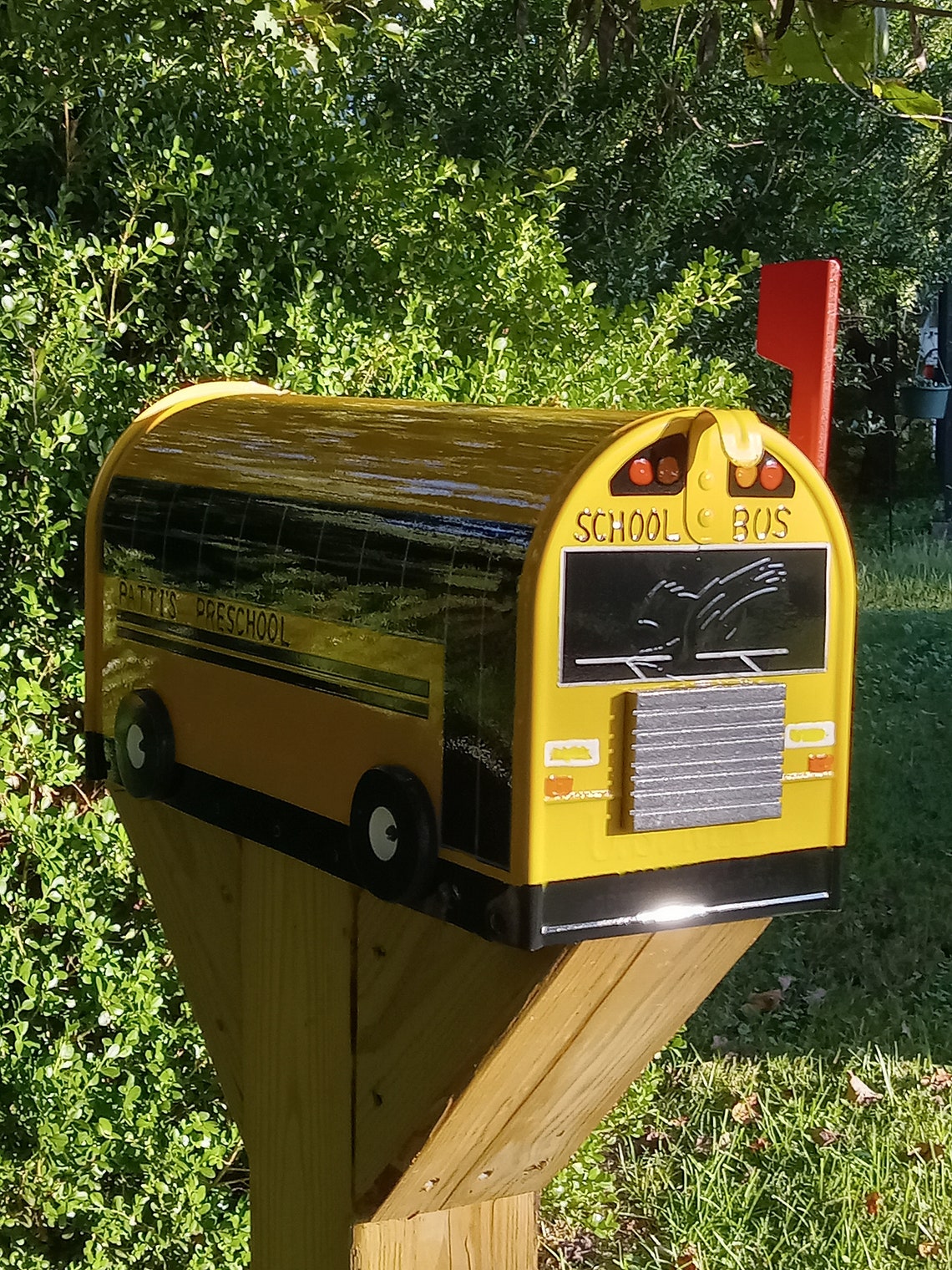 Custom School Bus Mailbox - Etsy