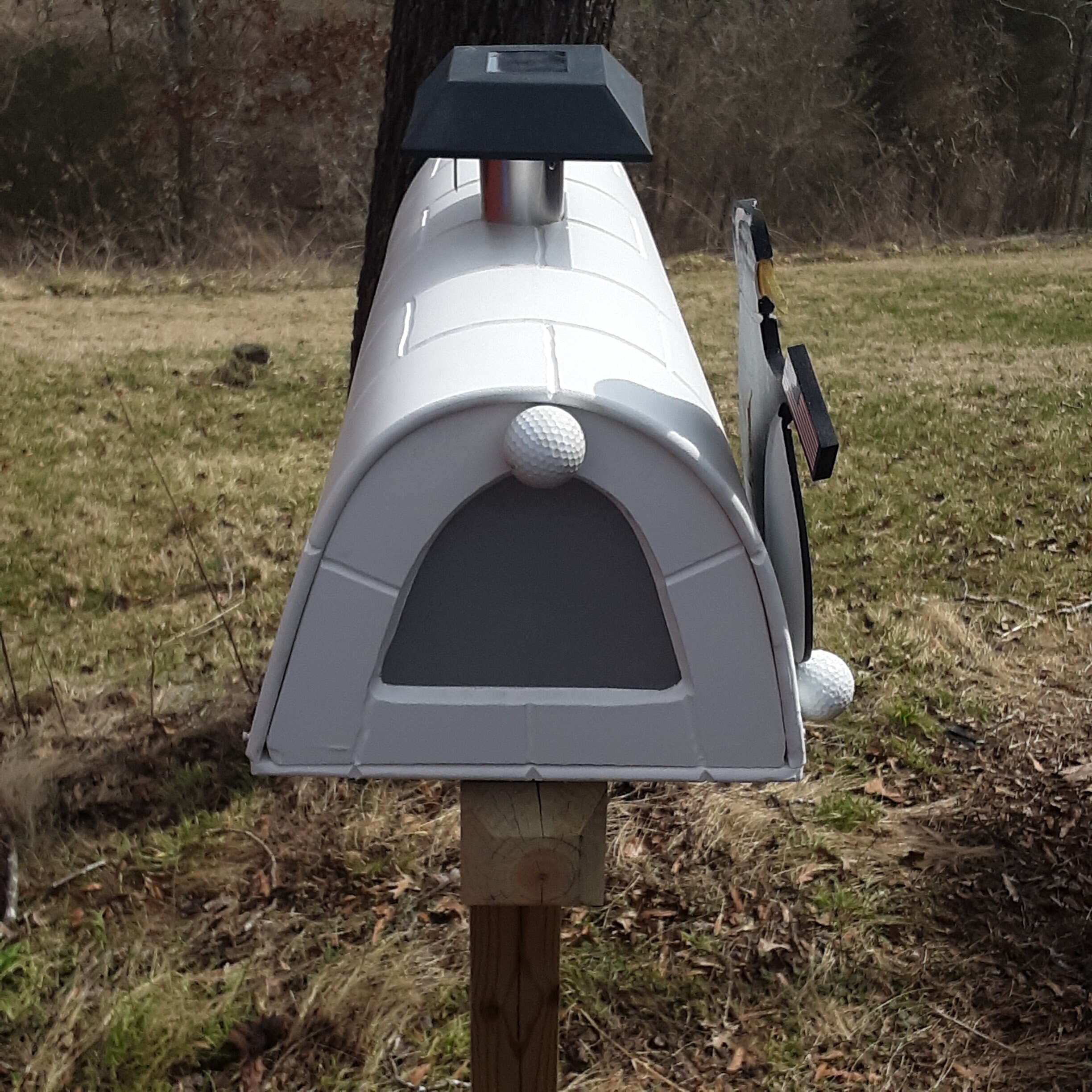 Custom Solar Lit Penguin Igloo Outdoor Mailbox or Any Custom - Etsy