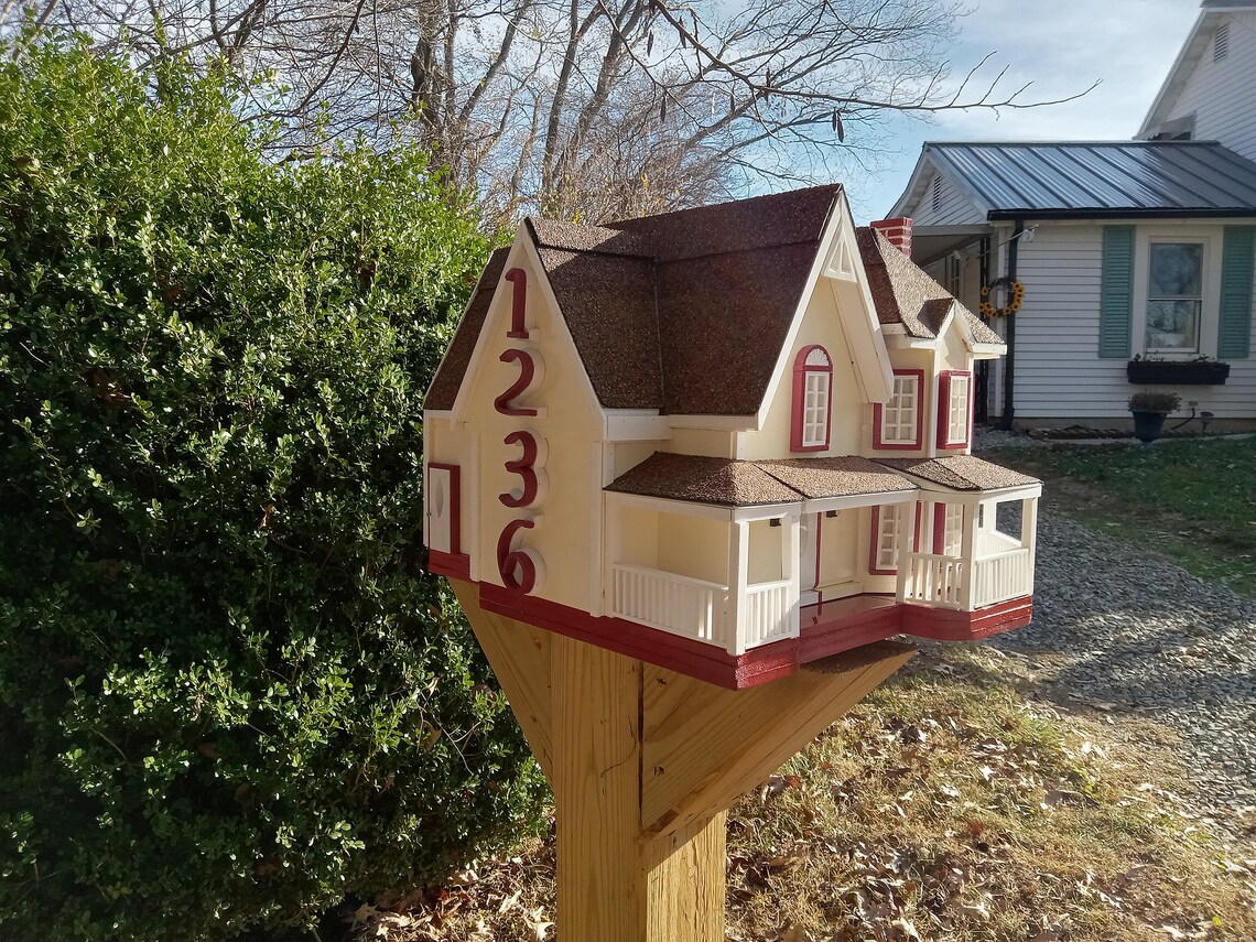 Tiny Home Mailbox - Etsy