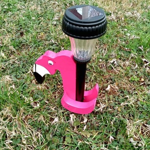 Flamingo Solar Light - Etsy