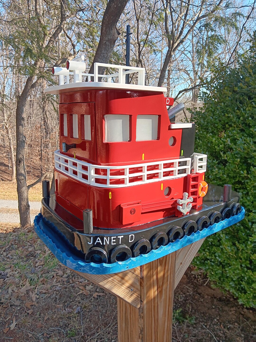 Tugboat Builder's Choice Custom-built Mailbox Free-range Large - Etsy