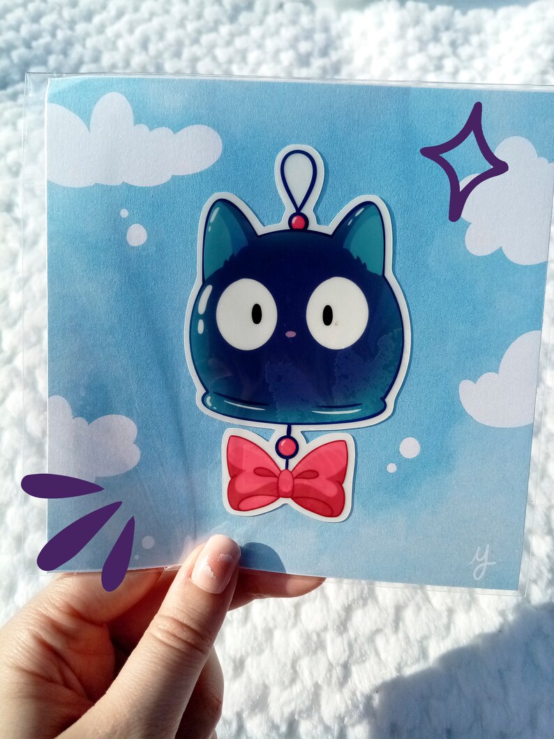 Transparent Vinyl Sticker - Japanese Chime || Sticker - Sticker ...
