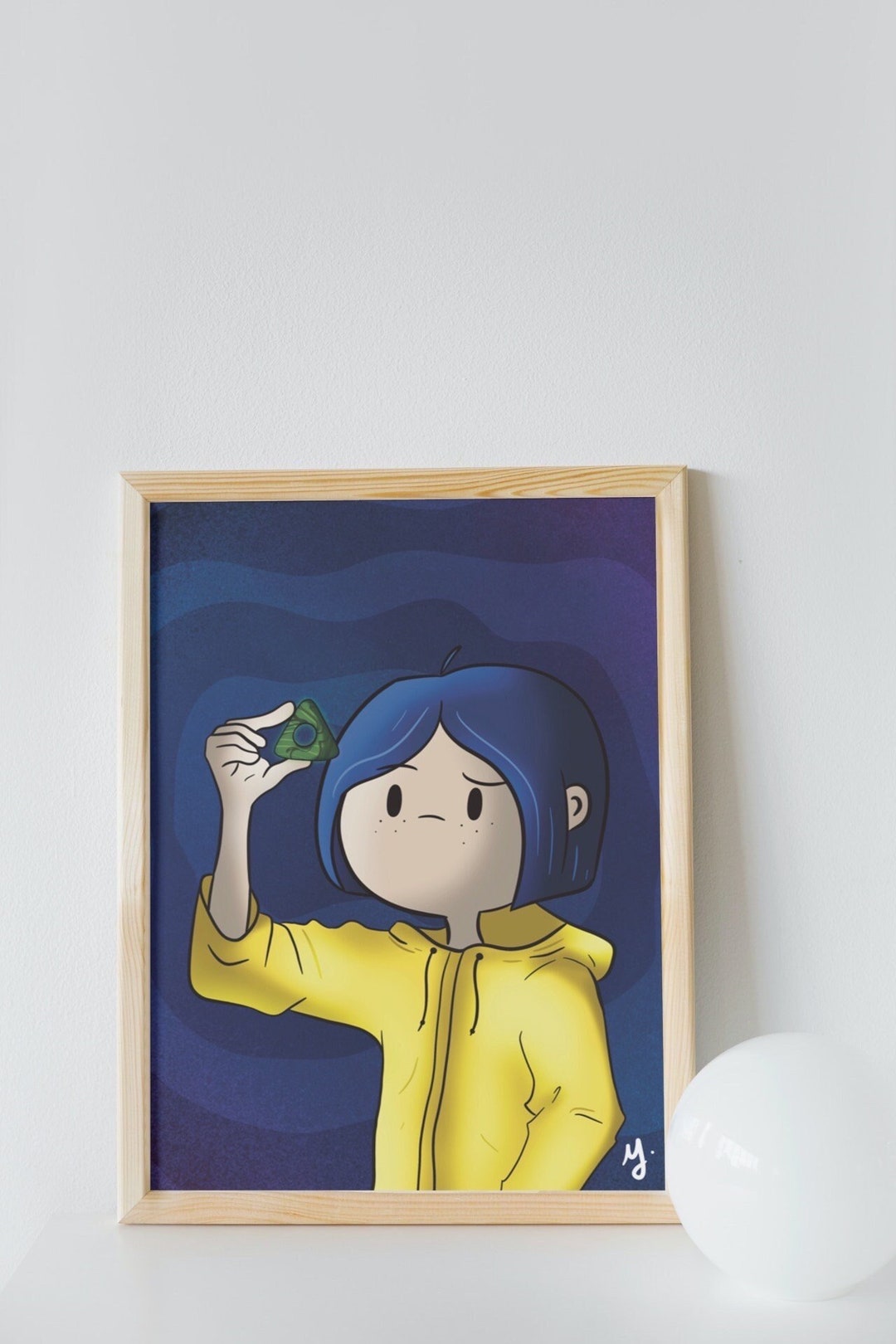 Print Coco Print Drawing Cute Strange Yuckona Creations - Etsy