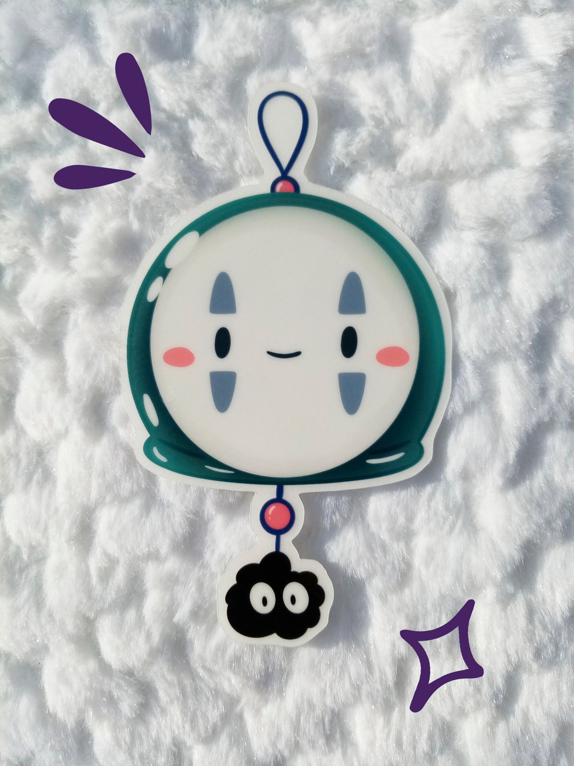 Transparent Vinyl Sticker - Japanese Chime || Sticker - Sticker ...