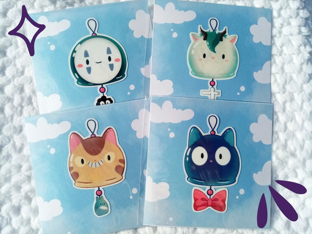 Transparent Vinyl Sticker - Japanese Chime || Sticker - Sticker ...