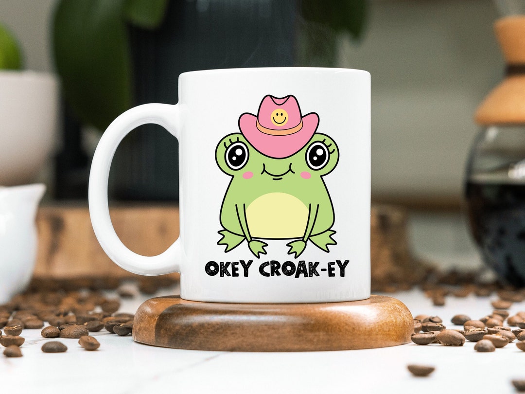 Frog Mug, Yeehaw, Espresso Cup, Cute Frog, Frog and Toad, New Job Gift ...