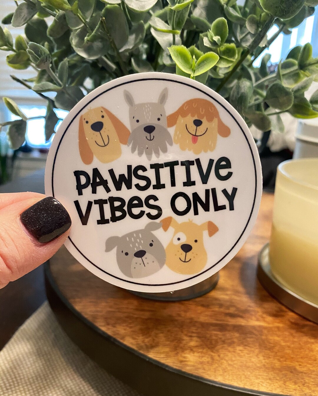 Cute Dog Sticker Dog Person Dog Breed Sticker Vinyl Dog - Etsy