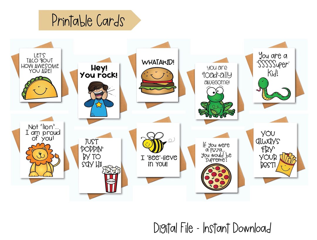 Teacher Notecards, Positive Notecards, Back to School, A2 Size ...
